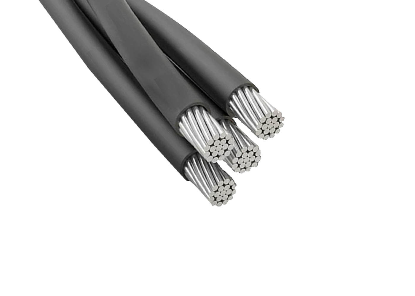 Dây dẫn AAAC / AAC Cáp cách điện PVC PE XLPE Tiêu chuẩn AWG